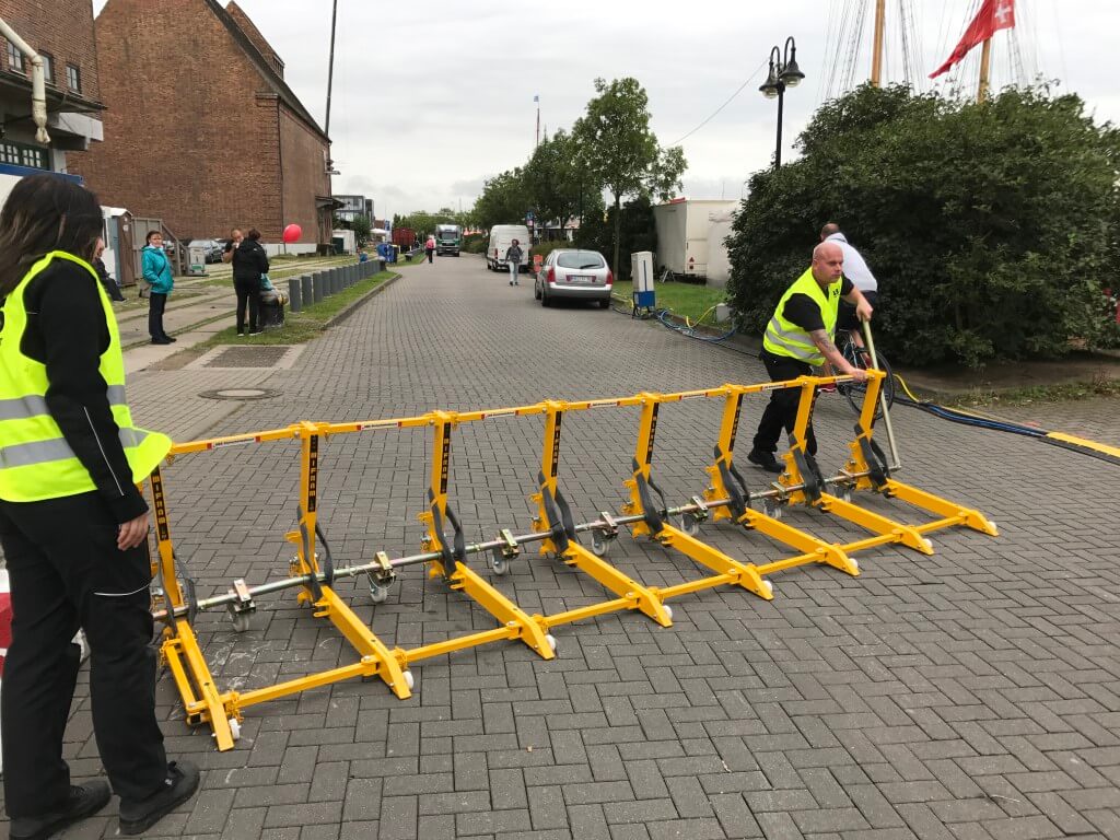 MVB The original Modular Vehicle Barrier - Mifram Barriers