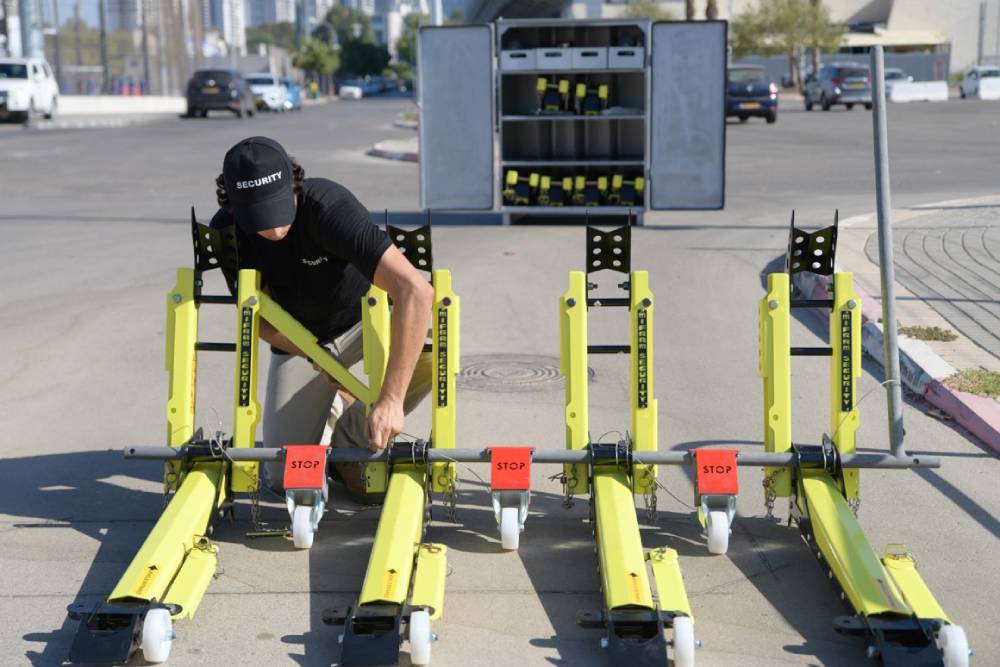 MVB 3X™ | The Latest Modular vehicle barrier - Mifram Barriers
